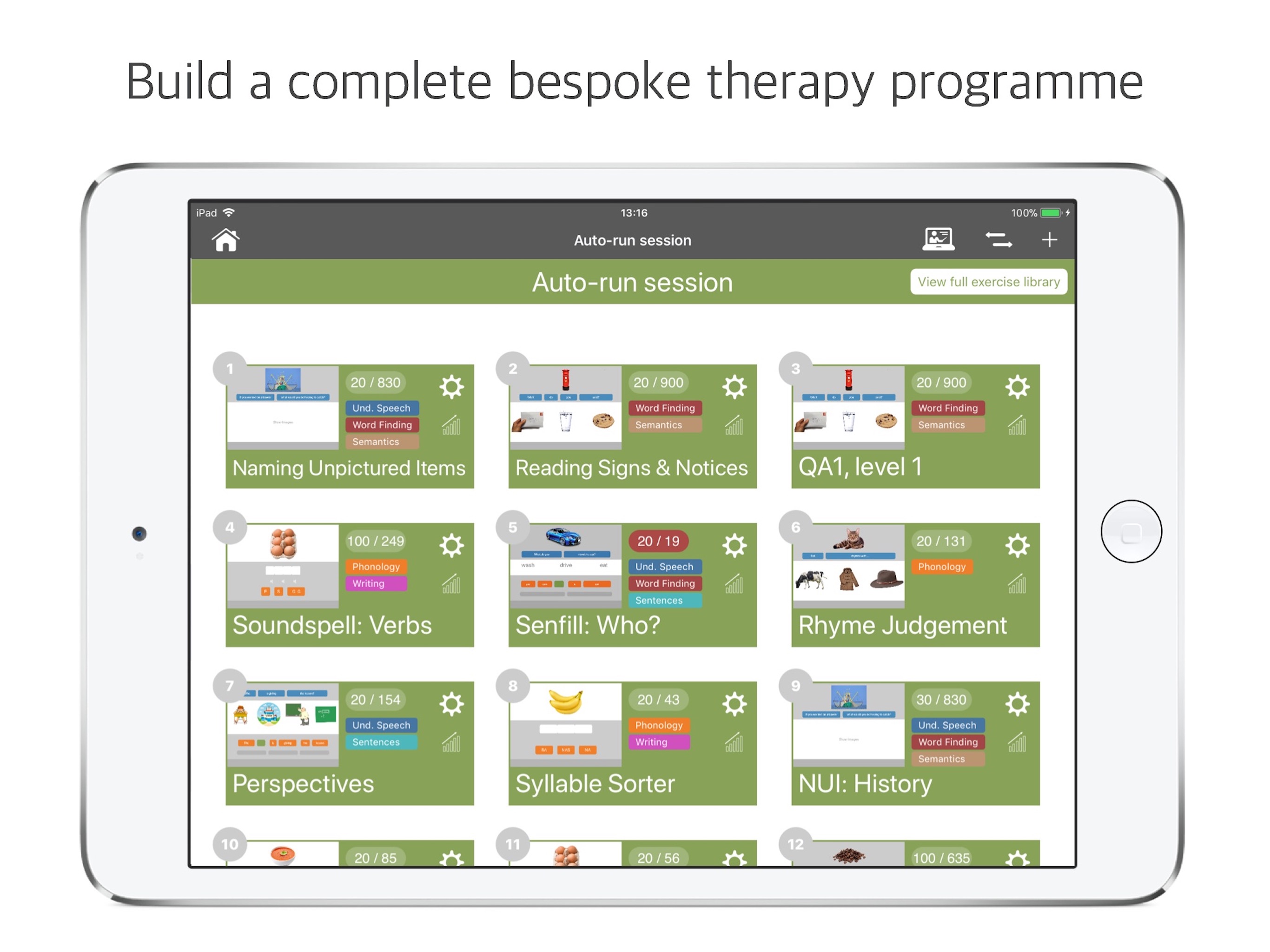 cuespeak – speech and language therapy workstation