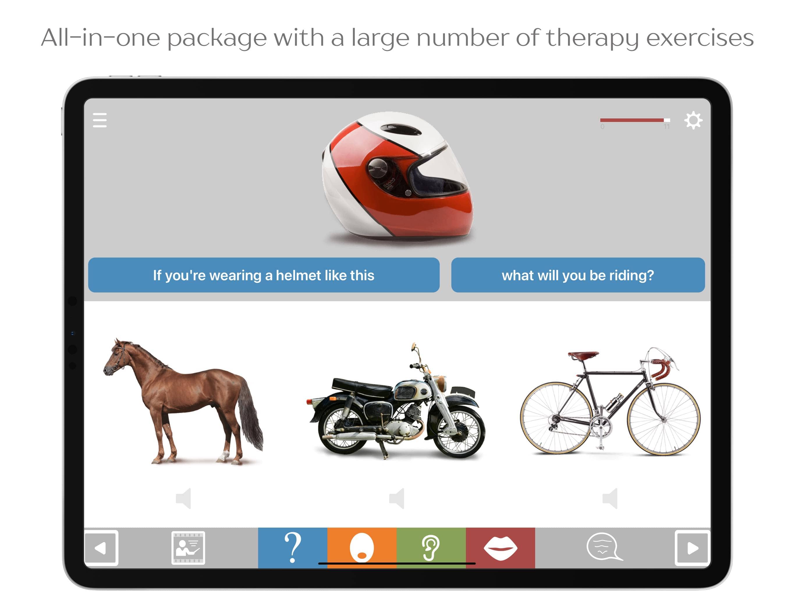 cuespeak – speech and language therapy workstation
