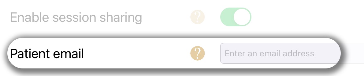 Enabling session sharing - Cuespeak