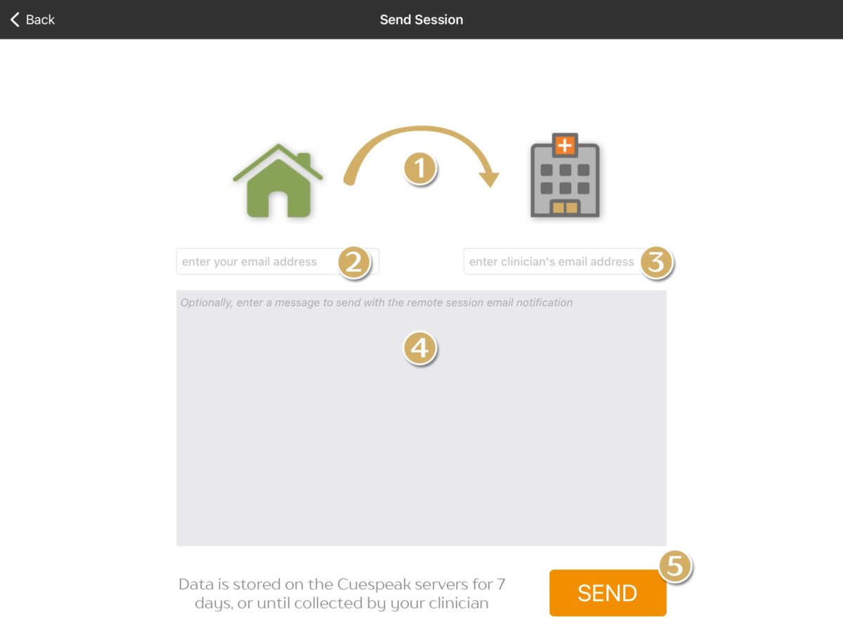 Sharing your session - Cuespeak