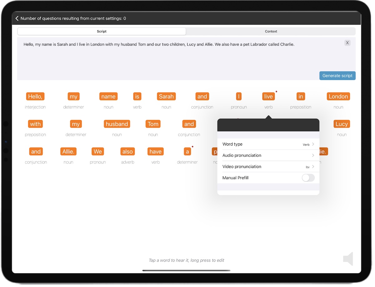 using Cuespeak at home - Cuespeak